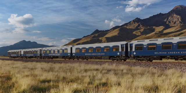 El tren que te hará suspirar al atravesar los Andes peruanos
