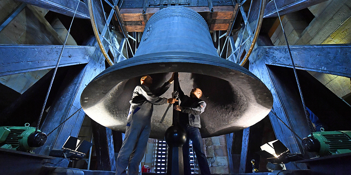 La campana medieval más grande del mundo