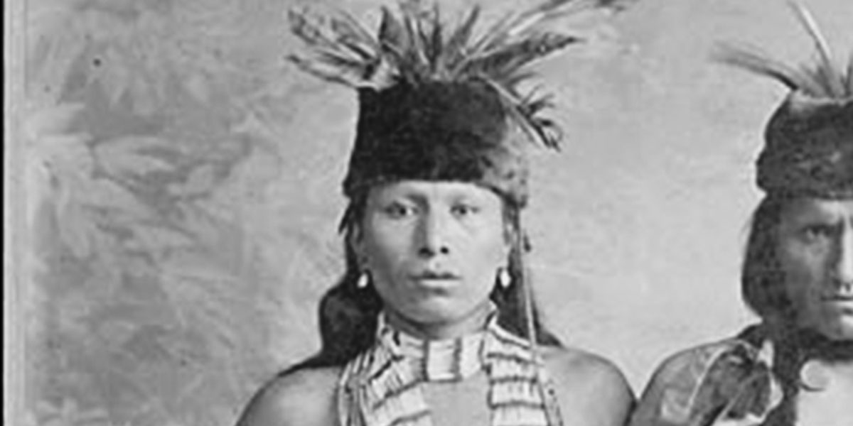 El jefe sioux Nicholas W. “Black Elk” (“Alce Negro”) de camino a los ...