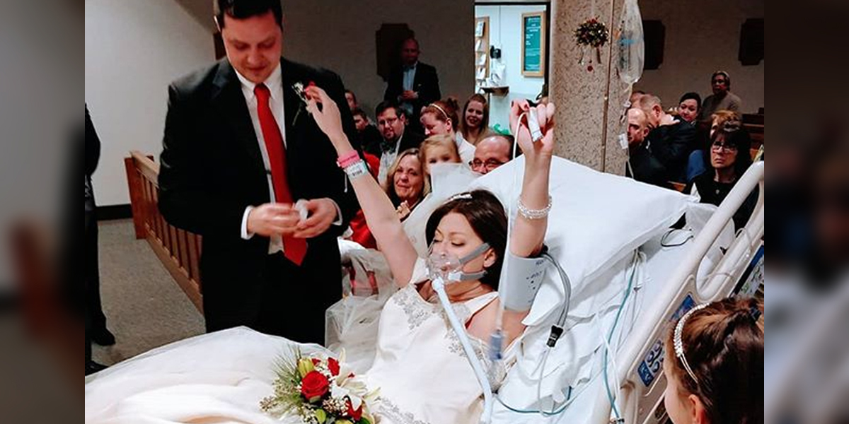 El emocionante “sí” de Heather Mosher: se casa 18 horas antes de morir