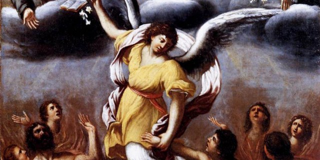 ¿Las almas del purgatorio son almas en pena?