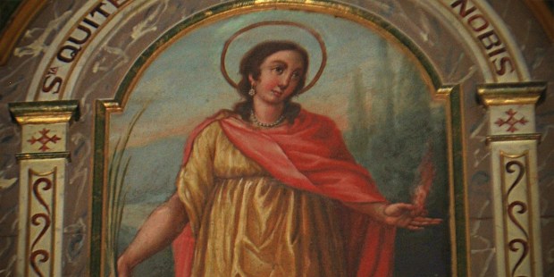 Santa Quiteria, la sanadora de la rabia
