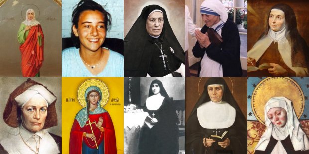 Las 10 santas más “cool”