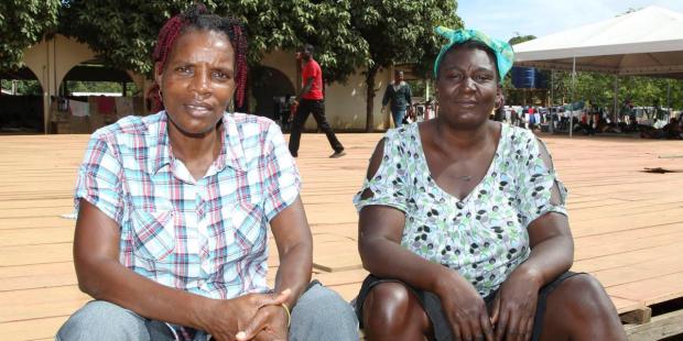 Inmigrantes haitianos