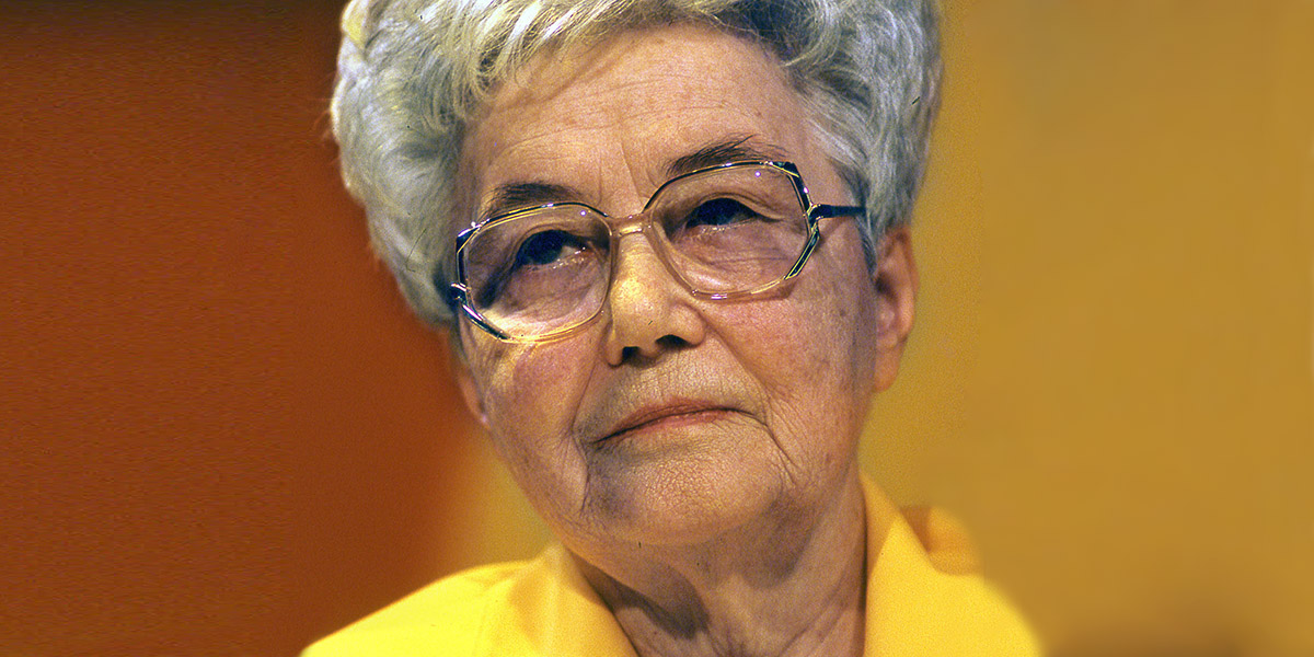 Chiara Lubich inició una gran obra conocida como los Focolares pero ...