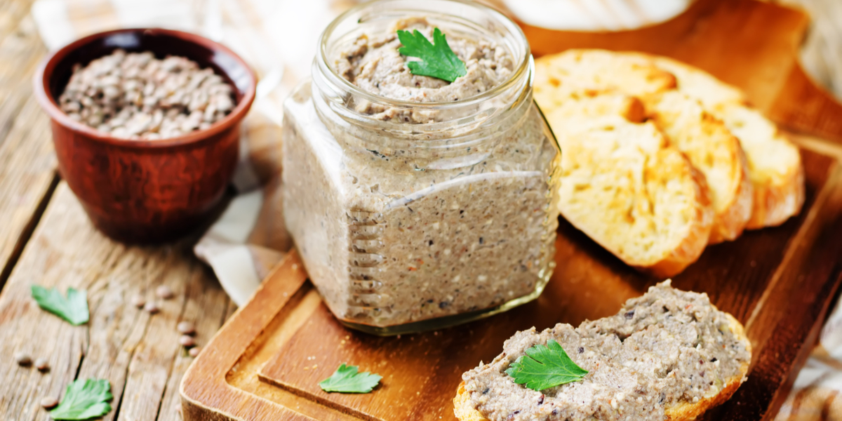 Patés caseros fáciles, ricos y sanos para untar el pan