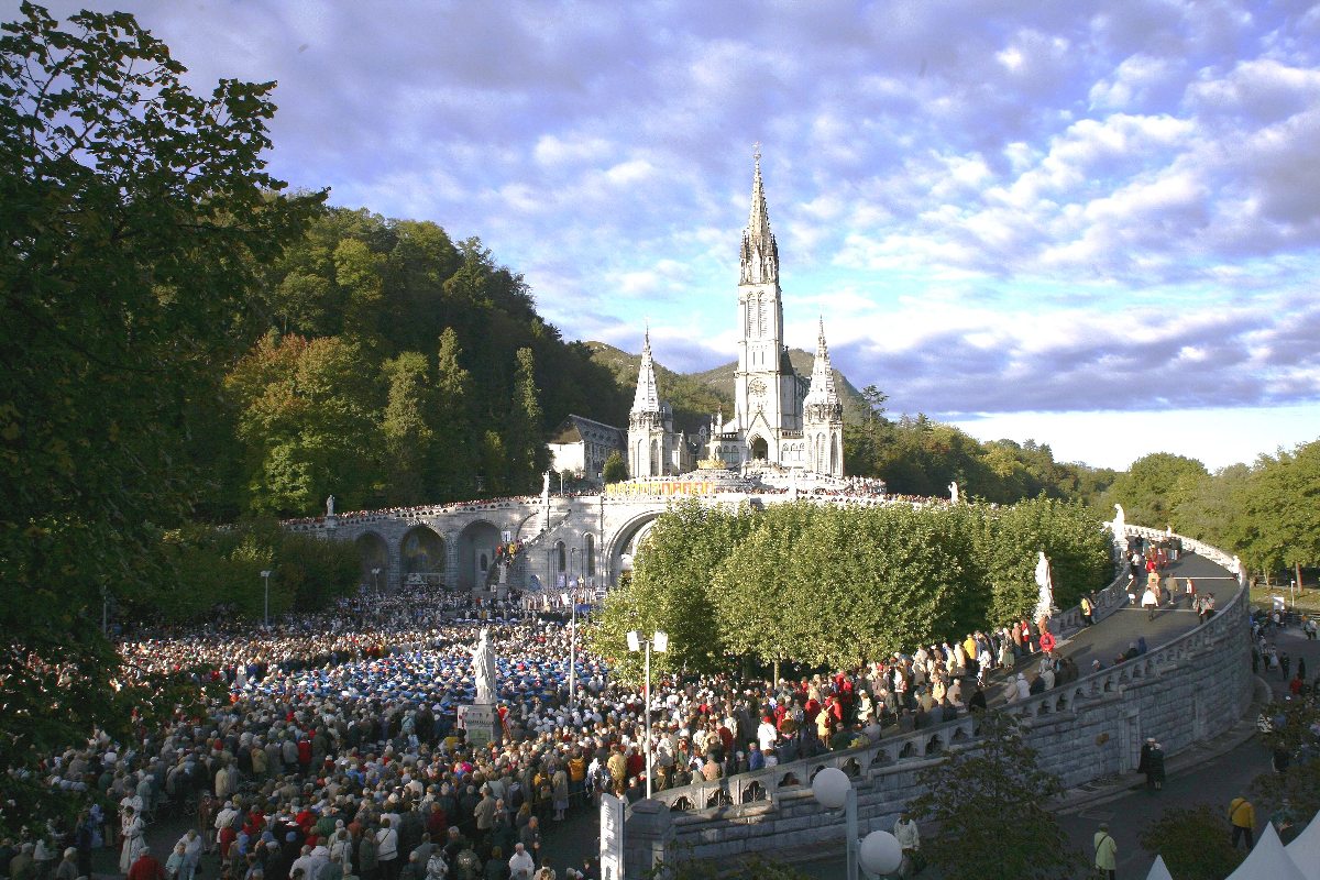 Lourdes, desde el cielo