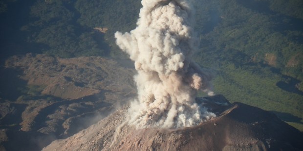 El volcán Santa María y una de las erupciones más famosas de la historia