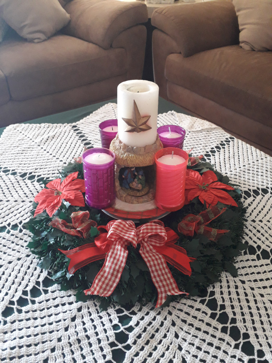 Oración para encender la segunda vela de la corona de Adviento