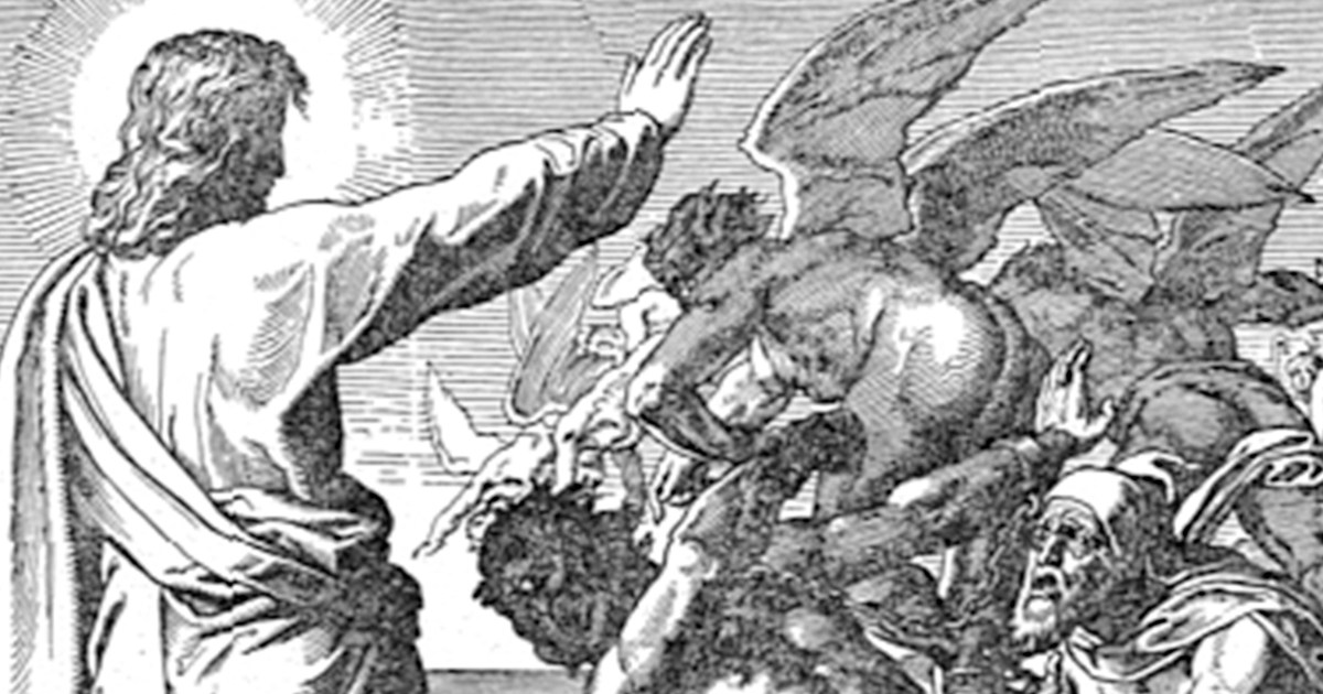 Cómo los catecúmenos escupían a Satanás antes de bautizarse