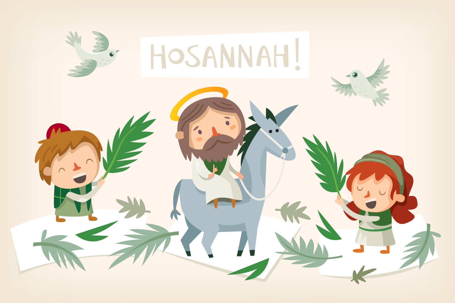 Un plan familiar con manualidad para el Domingo de Ramos