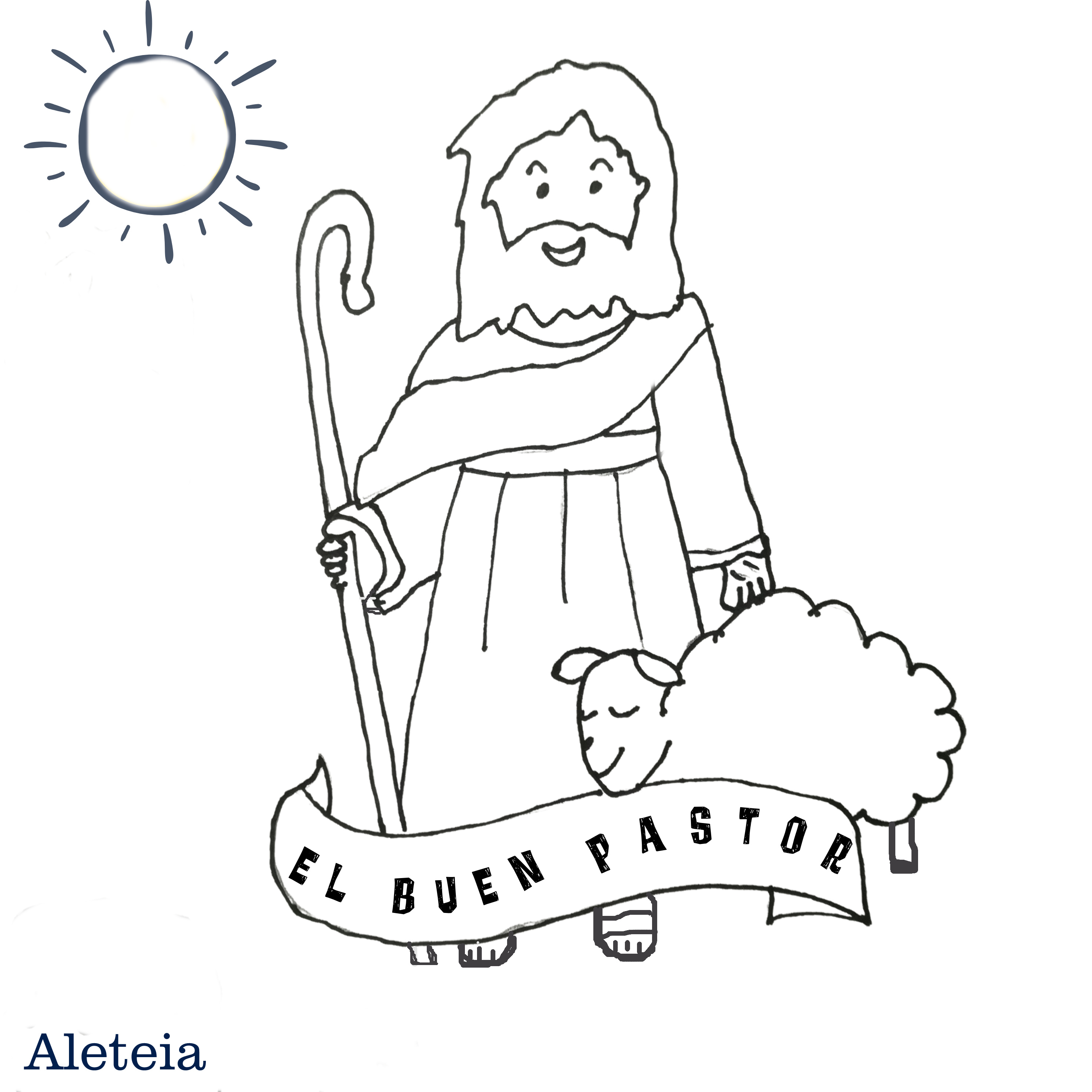 Ideas y manualidad para explicar en catequesis que Jesús es el Buen Pastor