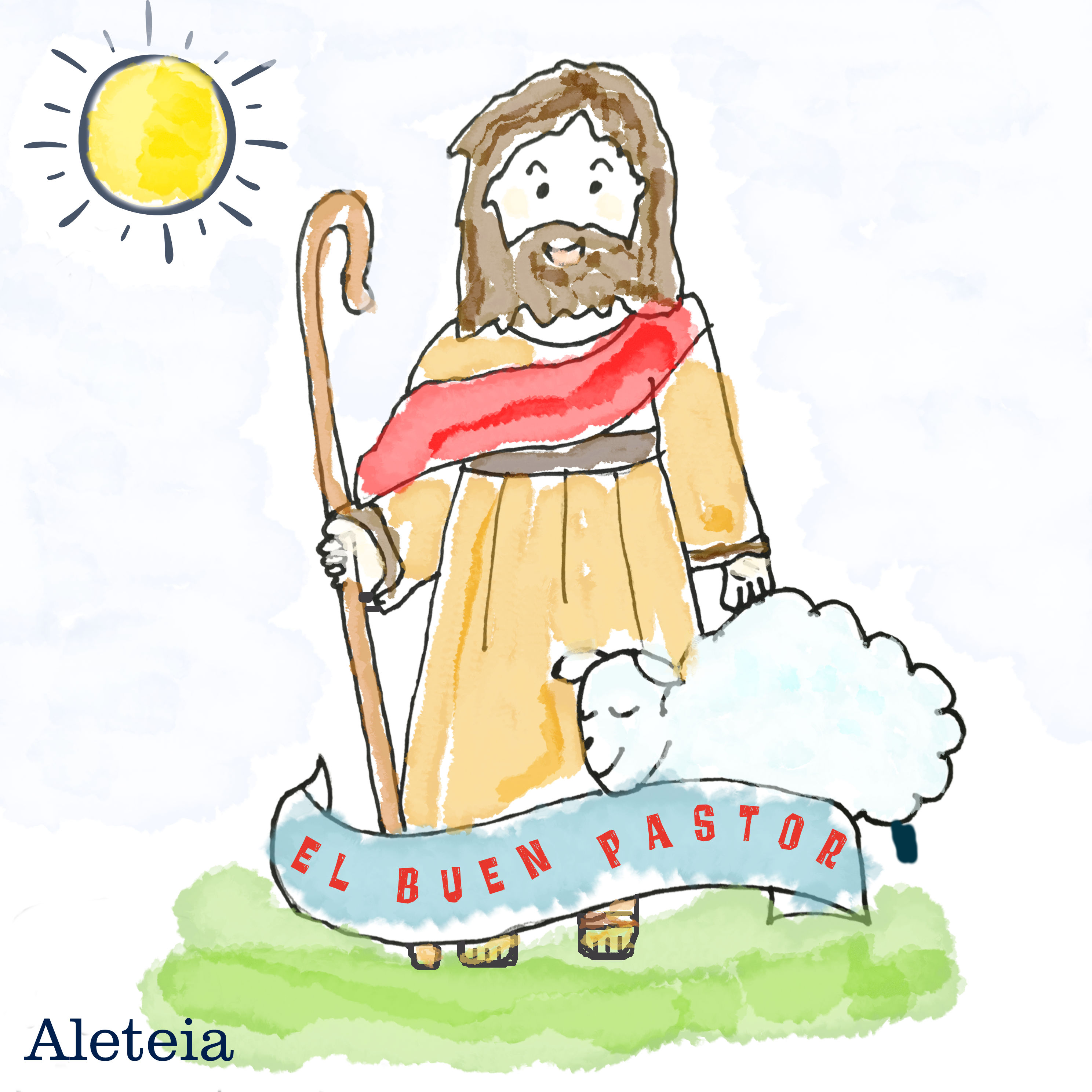 Ideas y manualidad para explicar en catequesis que Jesús es el Buen Pastor