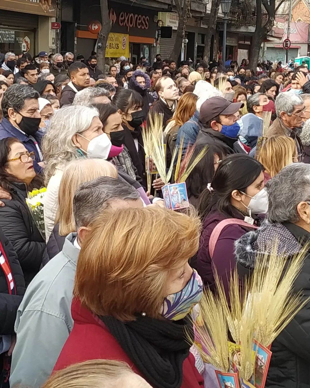 Así se vivió el regreso de la fiesta de San Cayetano en Argentina