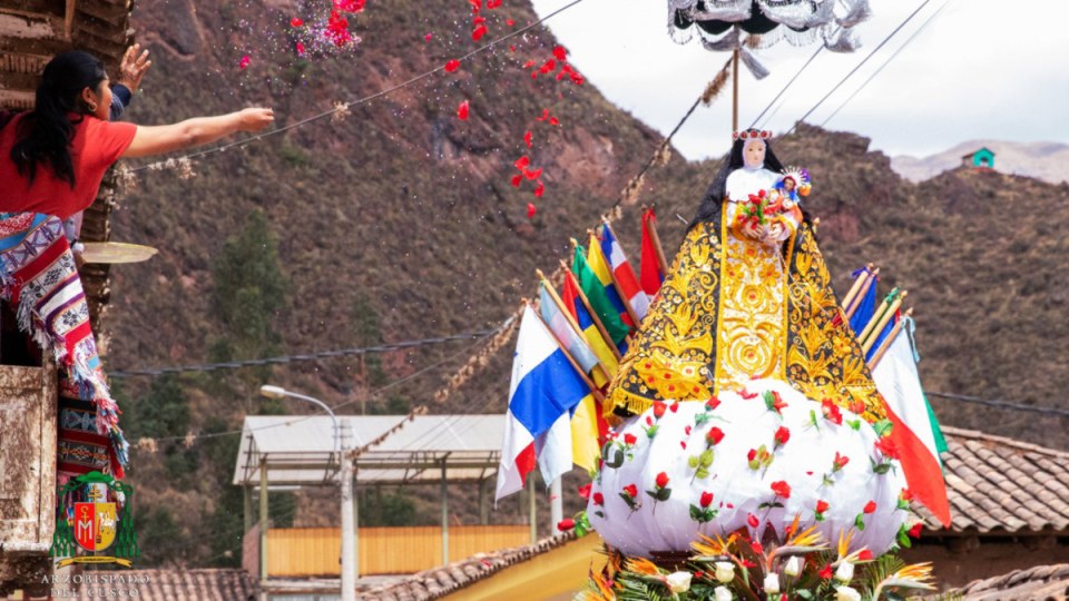 El pozo de Santa Rosa de Lima que fue inaugurado en Cusco (Perú)