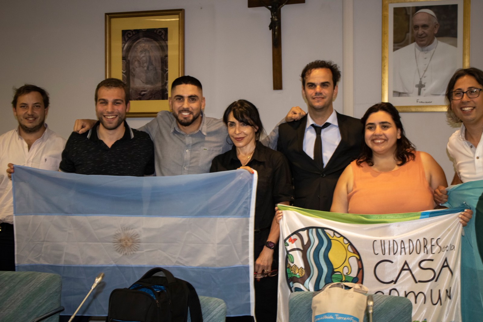 Jóvenes latinos en Asís para cambiar una "economía que mata"