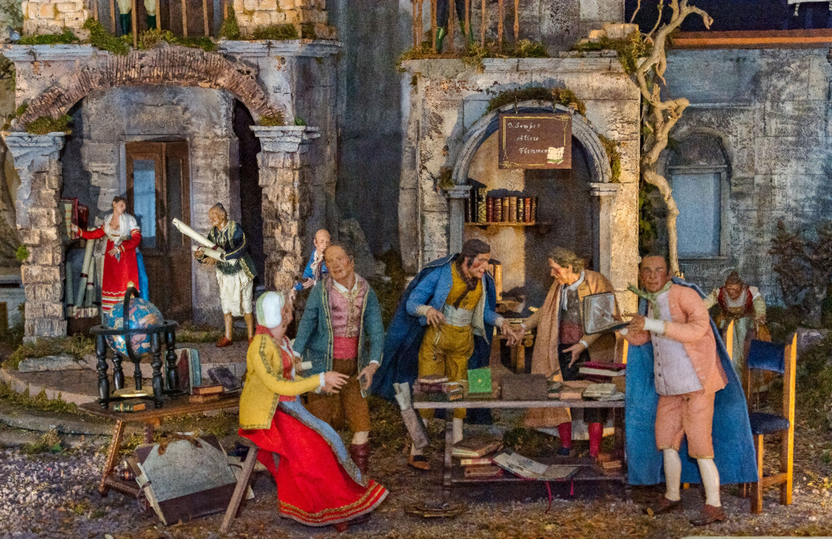 Belén Napolitano del Palacio Real: con el comenzó la tradición en España