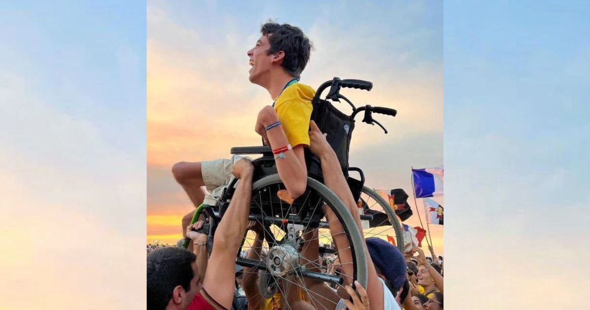 Sin duda, la foto más conmovedora de la JMJ de Lisboa