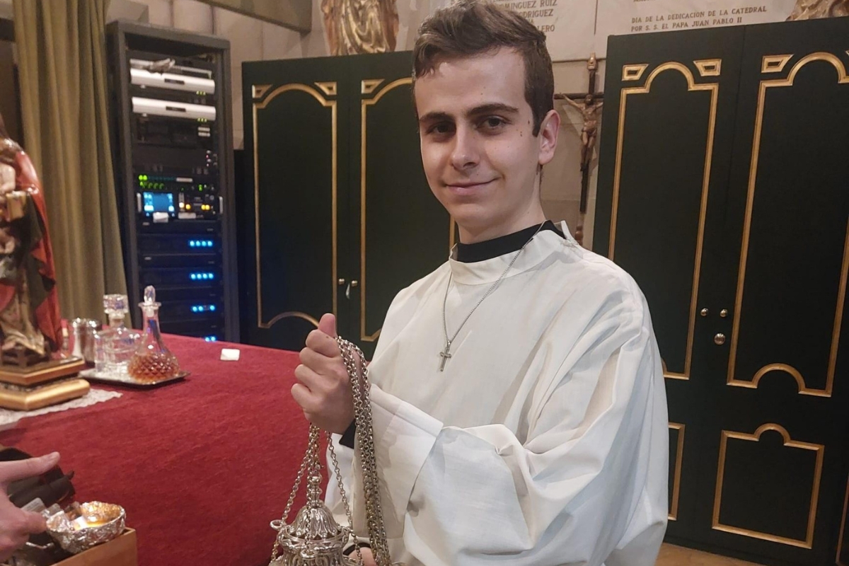 Corazón de Dios y tu corazón: Antonio, a punto de bautizarse: “He ...