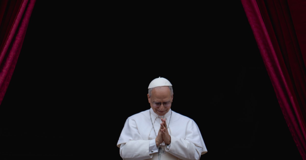 "Nunca más la guerra", declara el Papa León XIV